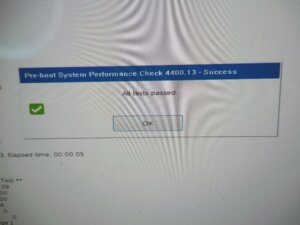 DELL XPS fan failed FANエラー Continuedを押して起動する